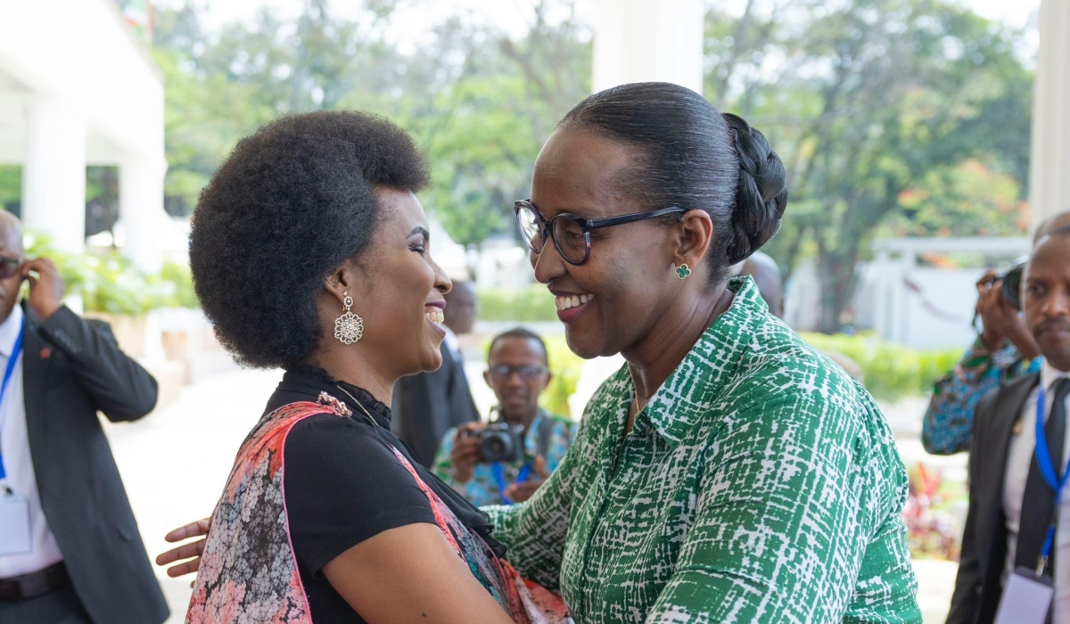 Rwandan First Lady arrives in Burundi ahead of hgh-level Women Leaders ...