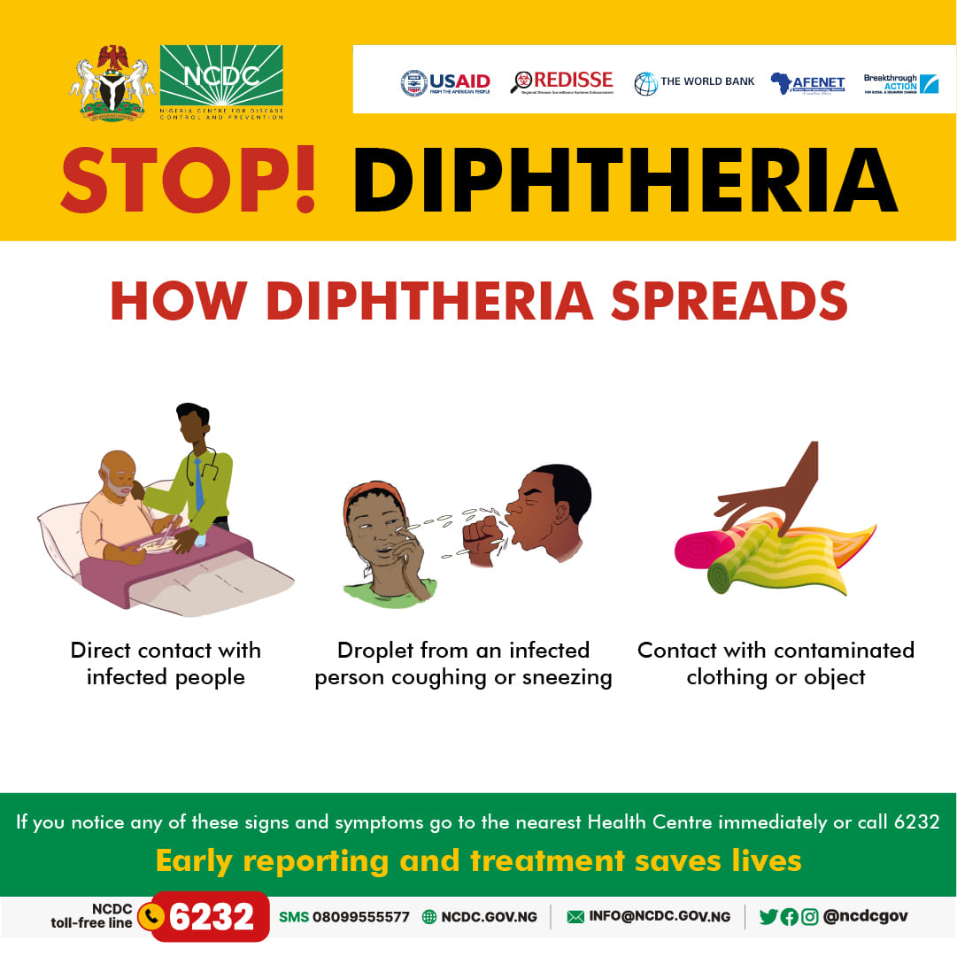 Nigeria warns public over wrong Diphtheria Treatments - AfricaNews360