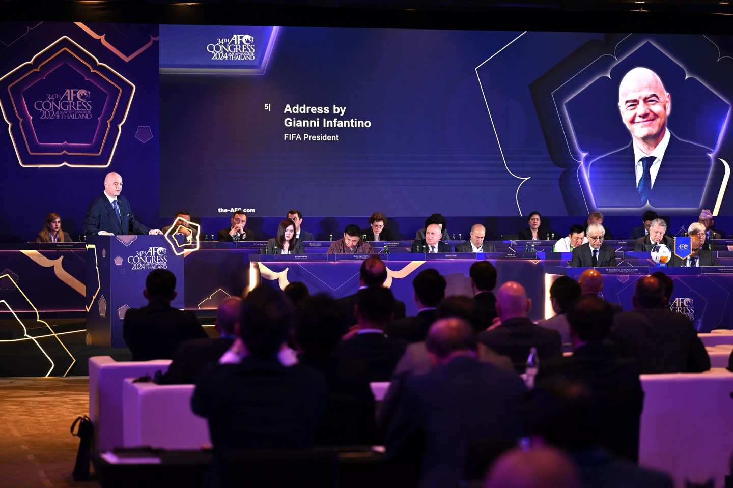 We must use football’s power to bring people together, FIFA President ...