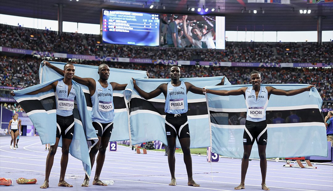 Botswana Clinch Silver in Olympic 4x400m Relay - AfricaNews360