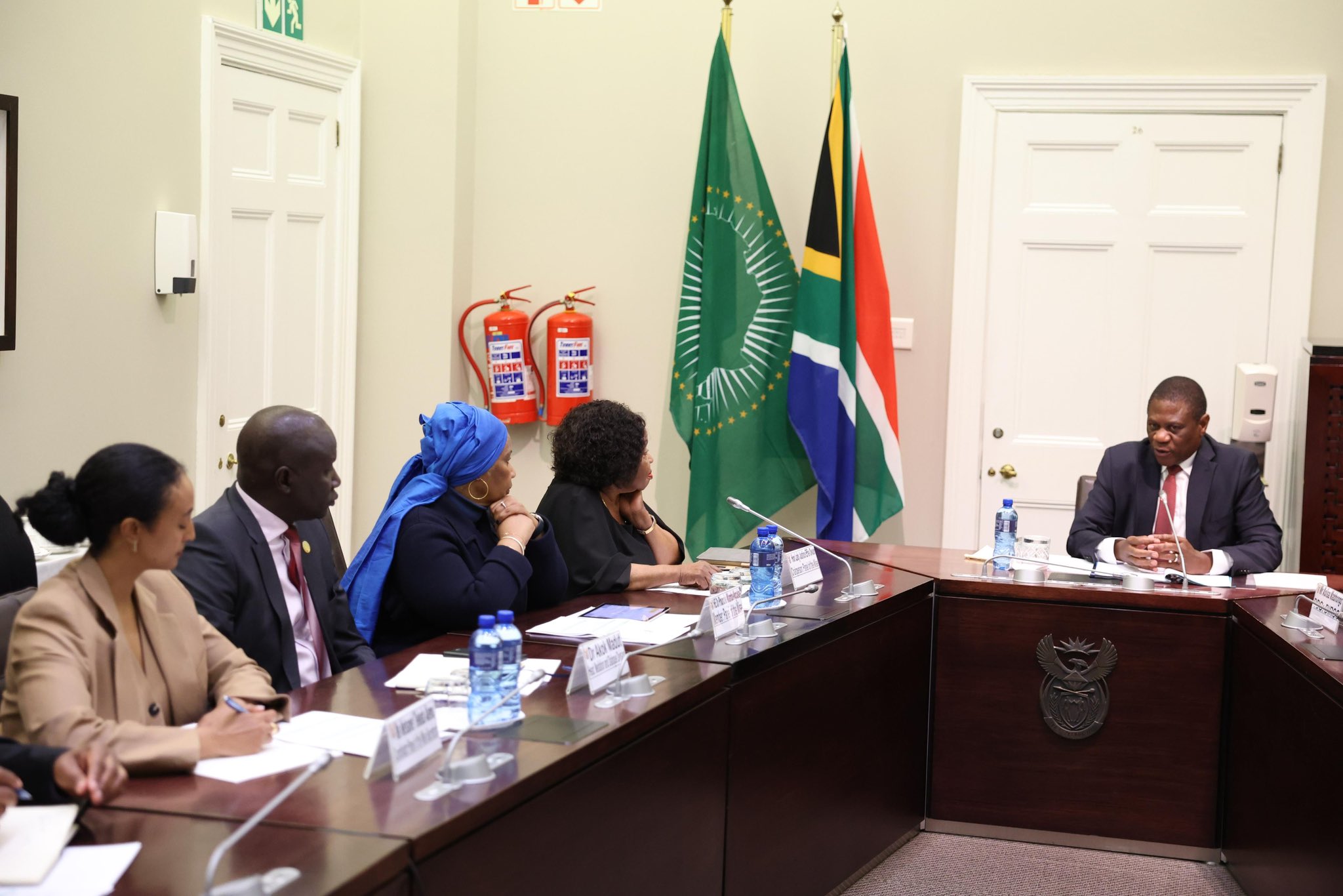 South Africa's Mashatile Meets AU Panel on South Sudan peace process ...